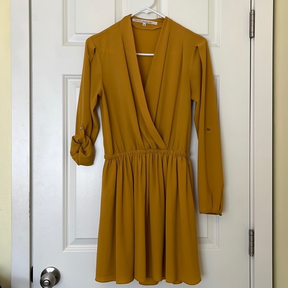RACHEL Rachel Roy | Dresses | 20 Rachel Roy Mustard Yellow Mini Dress ...